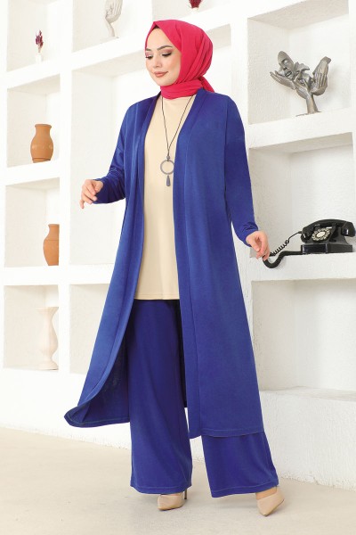 Avec Collier Combiner Indigo