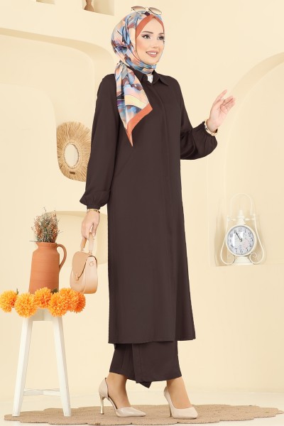 Combined 0340BG354-MS Brown - Modamerve