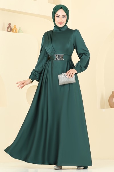 Evening Dress 5695EDF311-MS Emerald - Modamerve
