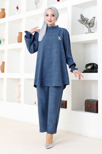 Piliseli Double Combine Indigo