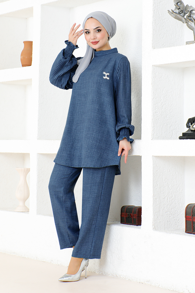 Piliseli Double Combine Indigo