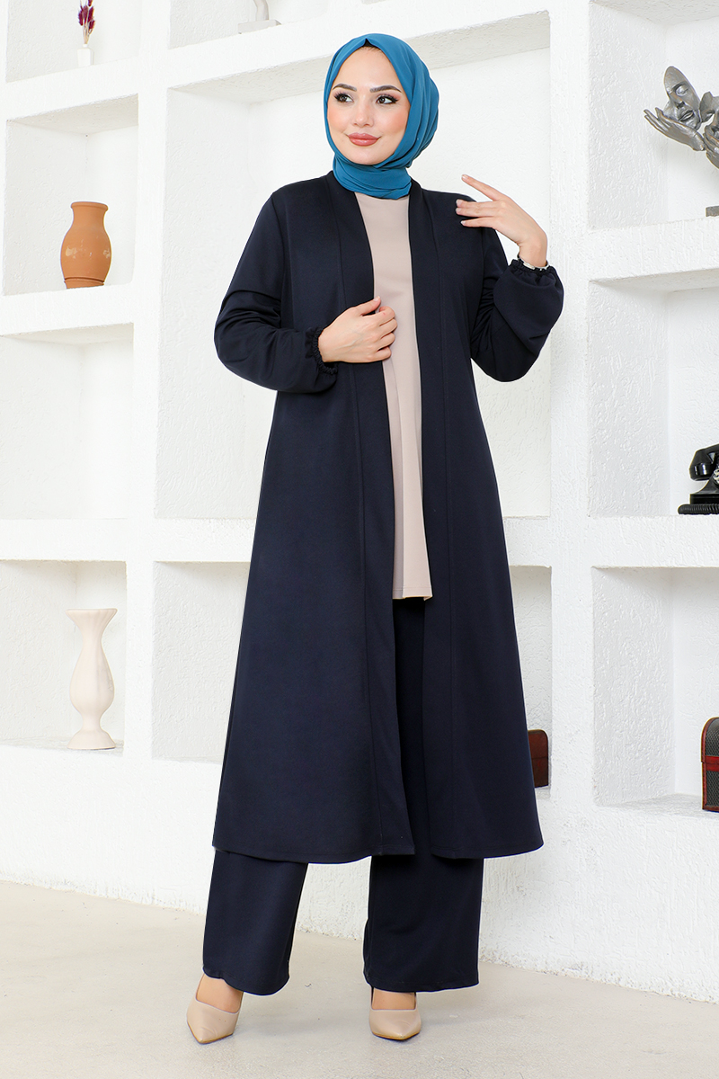 Triple Combine Navy blue